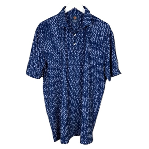 donald ross | Shirts | Donald Ross Sport Navy Dinosaur Novelty Golf ...